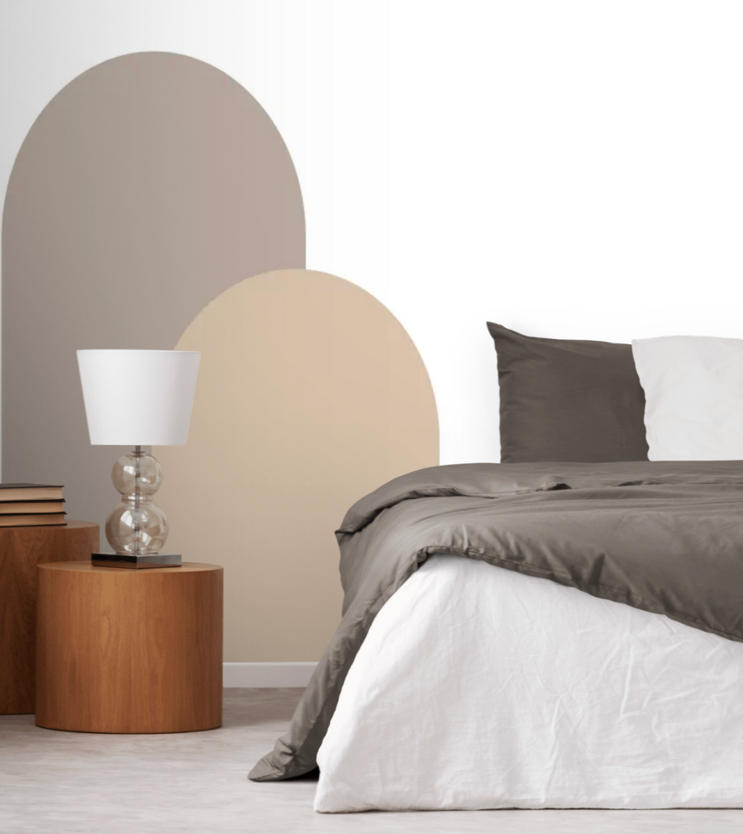Block Colour Double Arch Wall Decal – AliceInWallpaperland